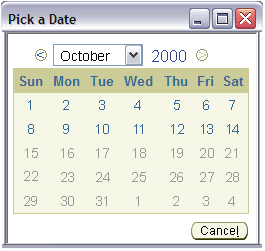 BLAF Guidelines - Date Picker