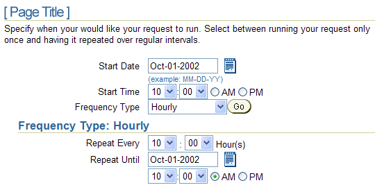 BLAF Guidelines - Scheduling Templates